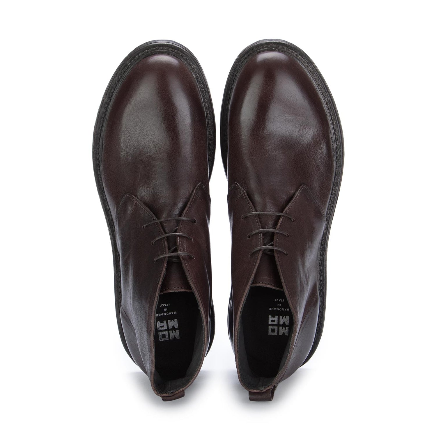 MOMA | Ankle boots leather cusna brown | MODEMOUR ♥