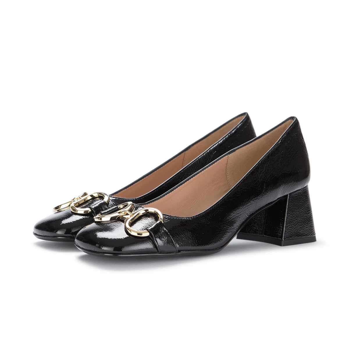IL BORGO FIRENZE | Pumps m vern finish black | MODEMOUR ♥